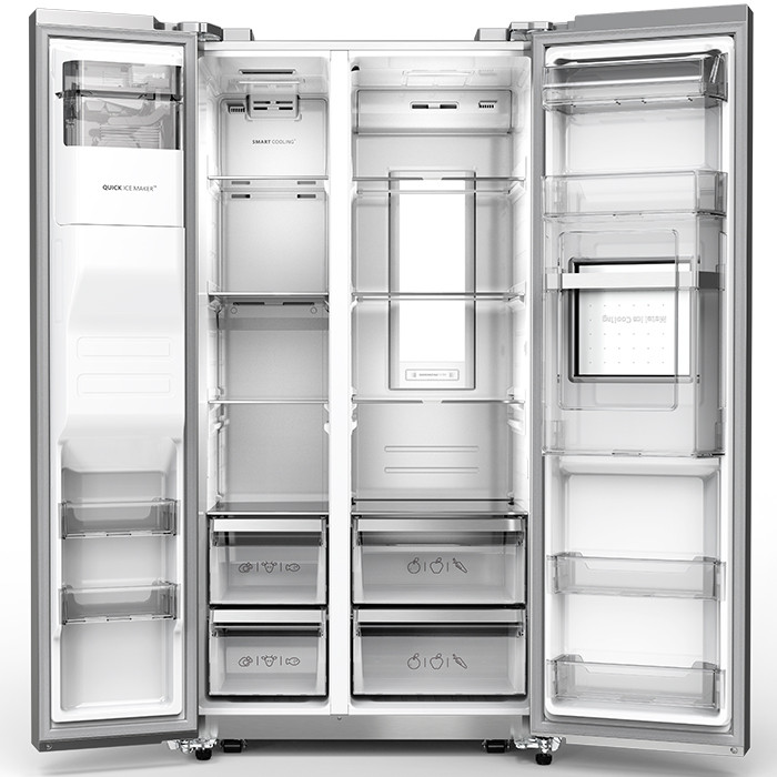 یخچال و فریزر ساید بای ساید 28 فوت دوو مدل DS-3020SS - فروشگاه اینترنتی مارینامی