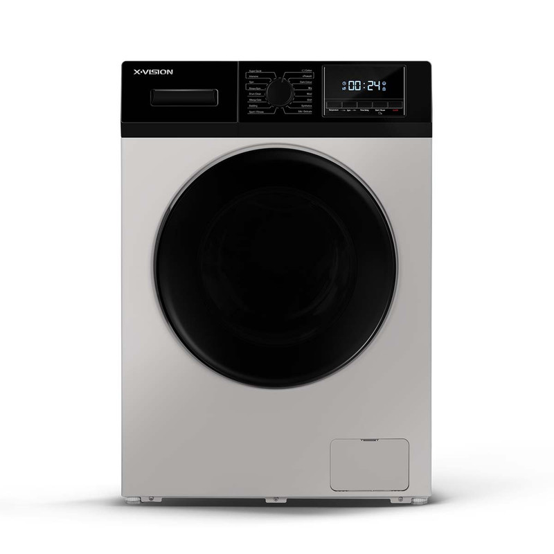 ماشین لباسشویی ایکس ویژن مدل TG72-BW/BS ظرفیت 7 کیلوگرم نقره ای - فروشگاه اینترنتی مارینامی