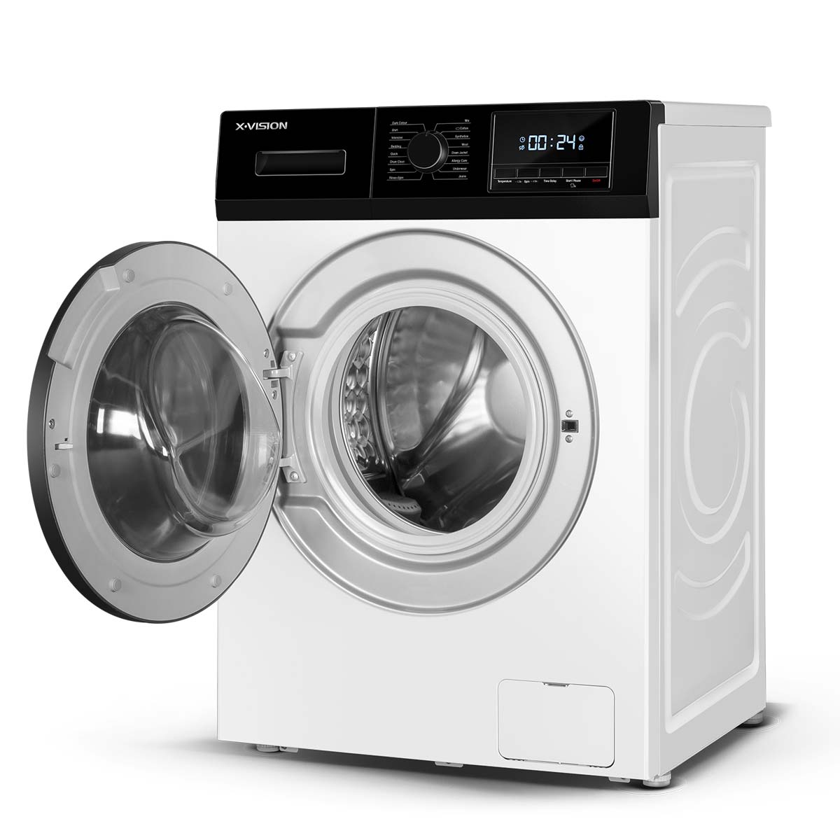 ماشین لباسشویی ایکس ویژن مدل TG72-BW/BS ظرفیت 7 کیلوگرم سفید - فروشگاه اینترنتی مارینامی